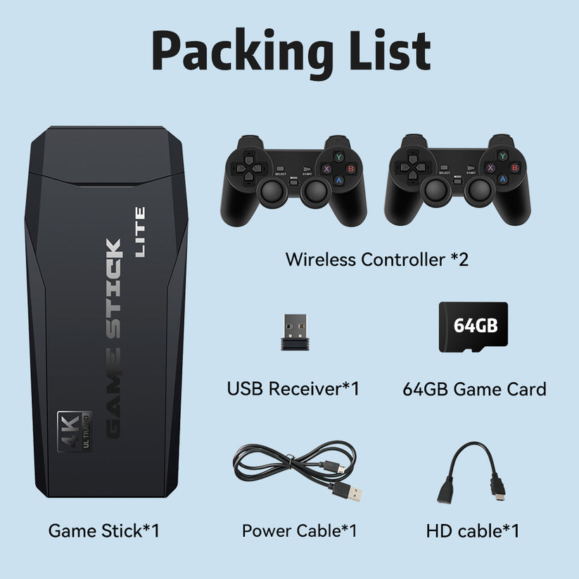 4K HD M8 TV Game Stick Video Game Console – jmachen